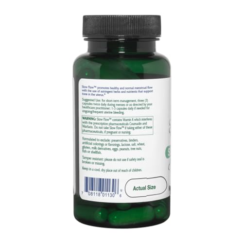 Vitanica capsules for menstrual flow