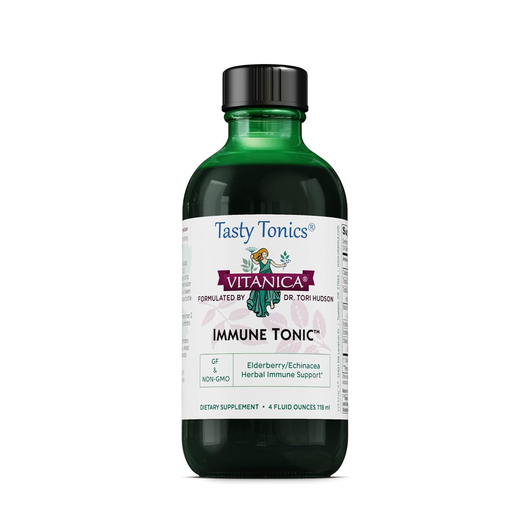 Vitanica elderberry immune support tonic