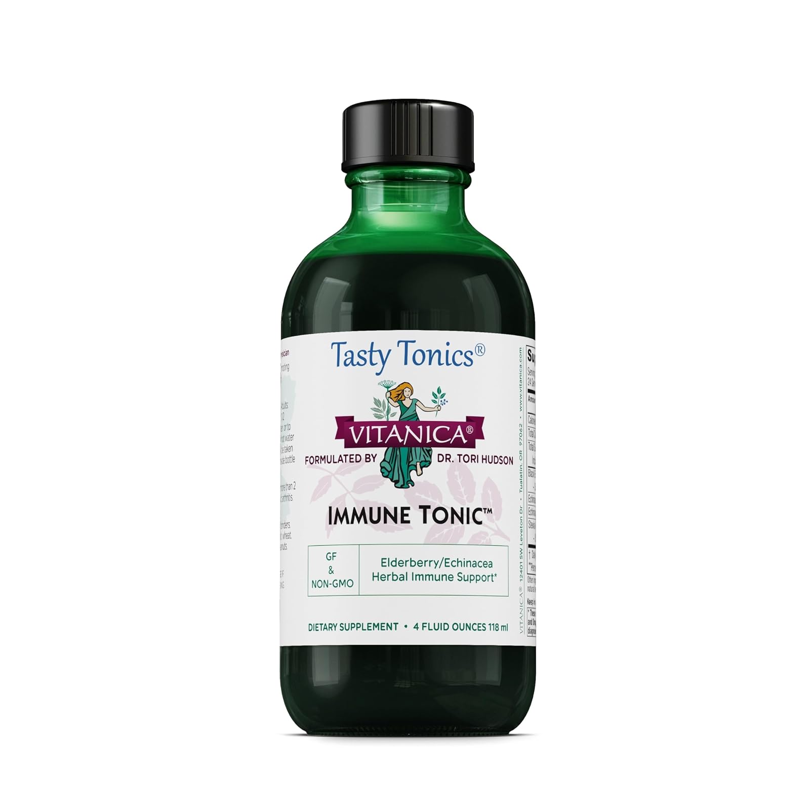 Vitanica elderberry immune support tonic