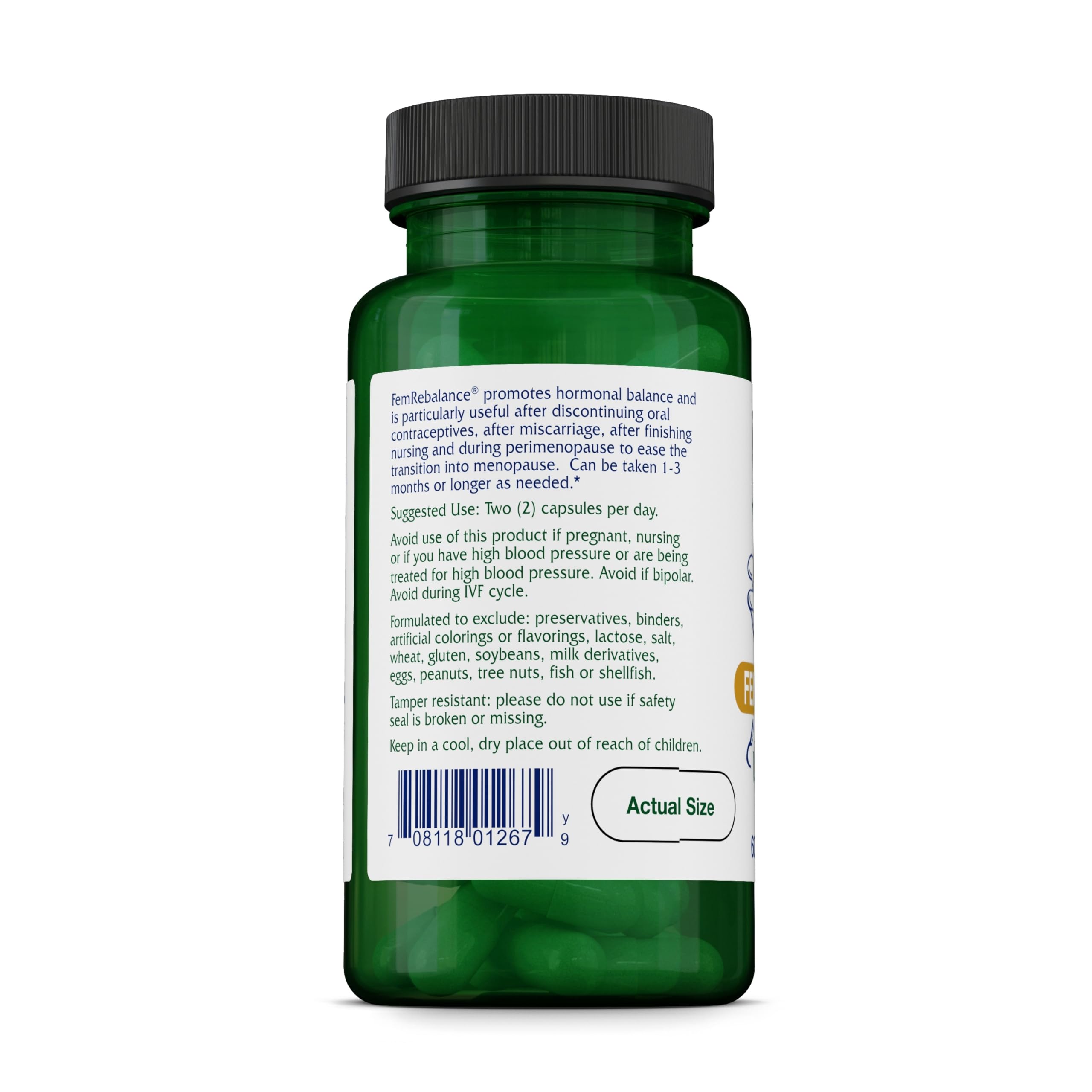 Vitanica FemRebalance natural ovulation support