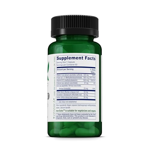 Vitanica iron extra for vitality