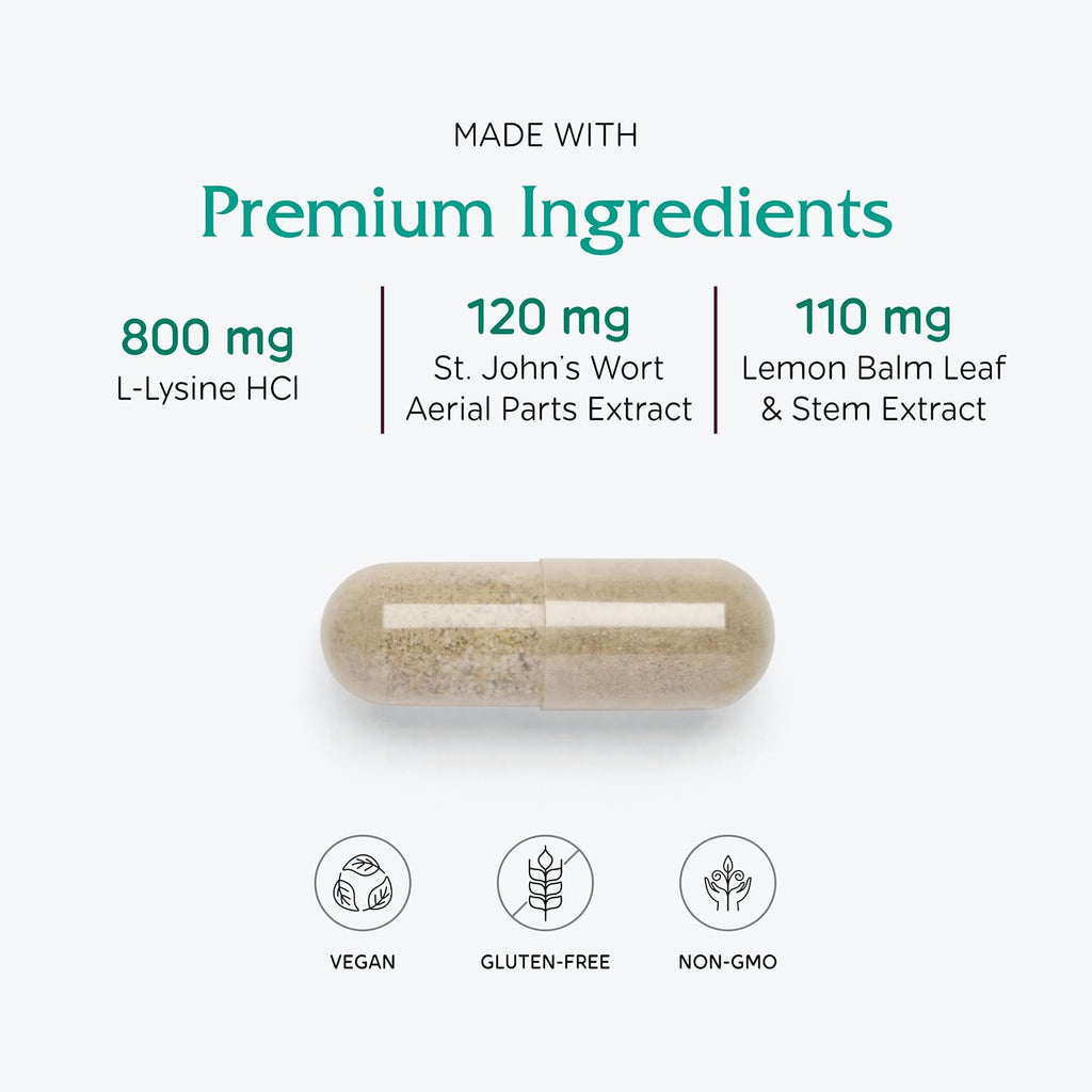Vitanica l-lysine capsules for daily use