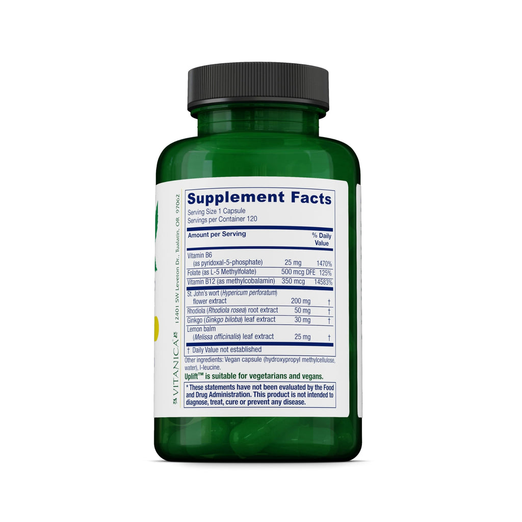 Vitanica Uplift stress relief vitamins
