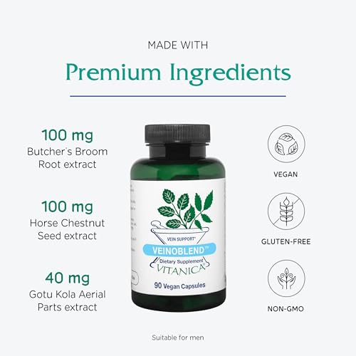 Vitanica VeinoBlend for optimal blood flow