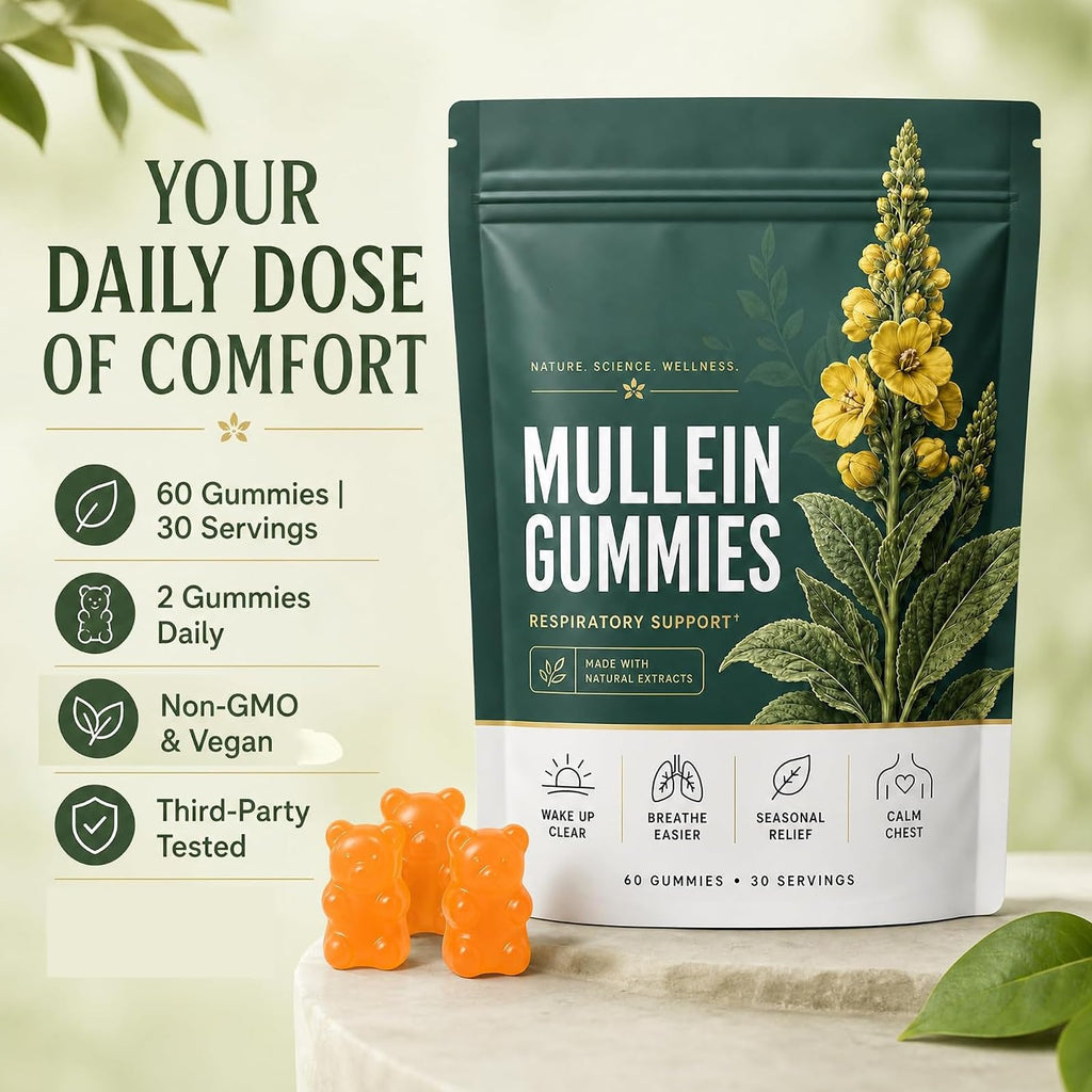 Vitanics Mullein gummies with natural ingredients