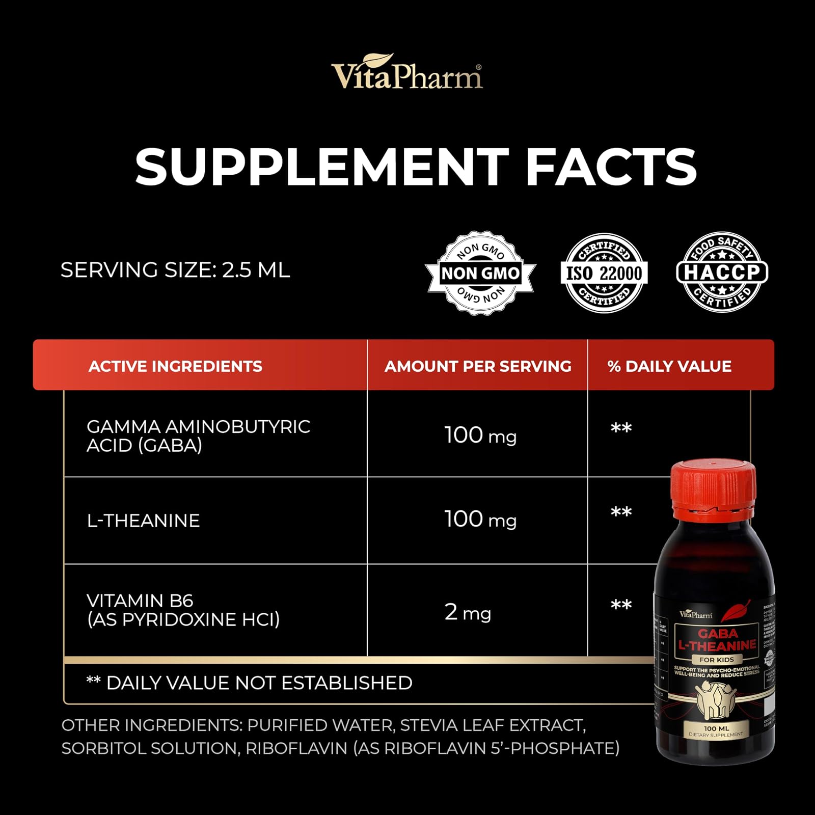 VitaPharm kids vitamins for better sleep