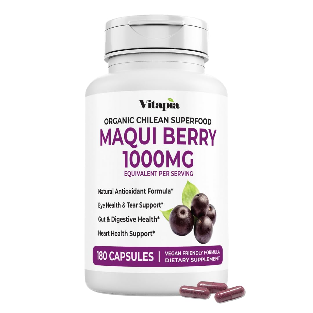Vitapia Maqui Berry capsules for vitality