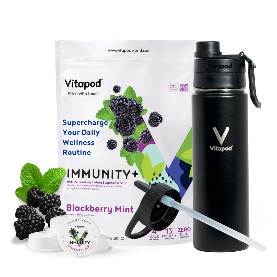 Vitapod Immunity+ blended vitamin water enhancer