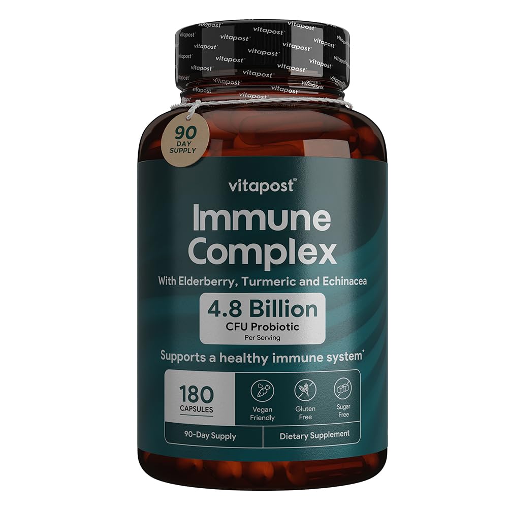 VitaPost elderberry immune support capsules