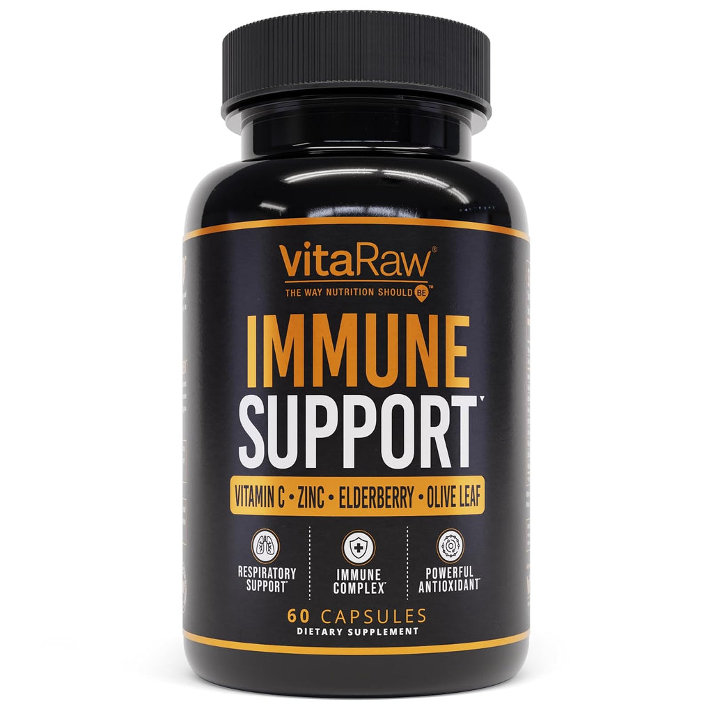 VitaRaw elderberry capsules with zinc