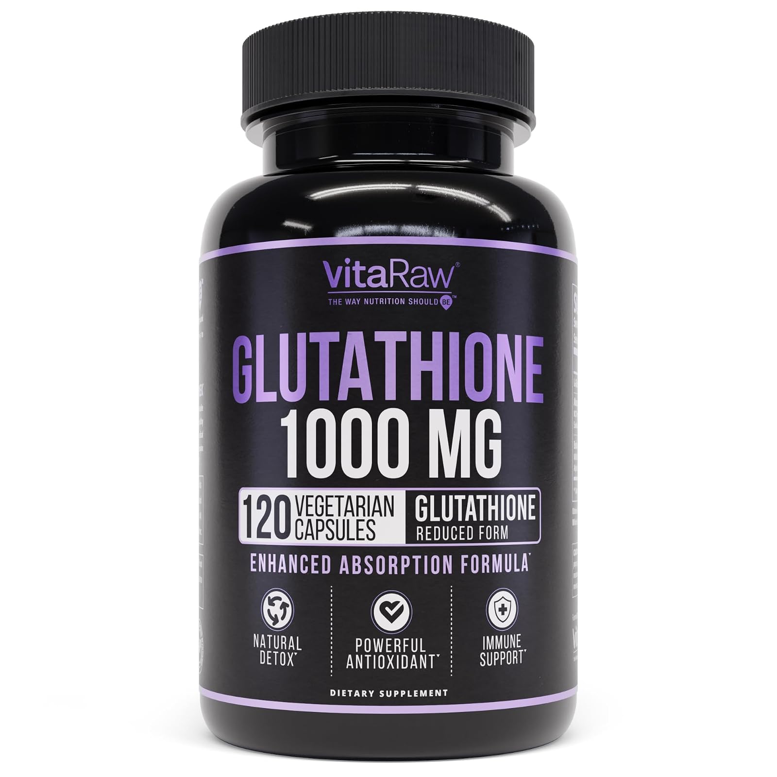 VitaRaw glutathione 1000 mg capsules