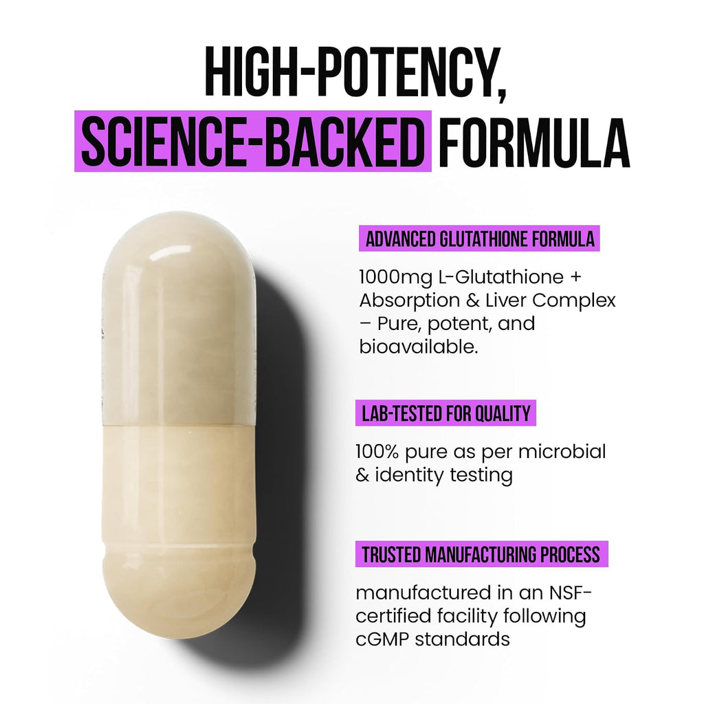 VitaRaw glutathione for detoxification
