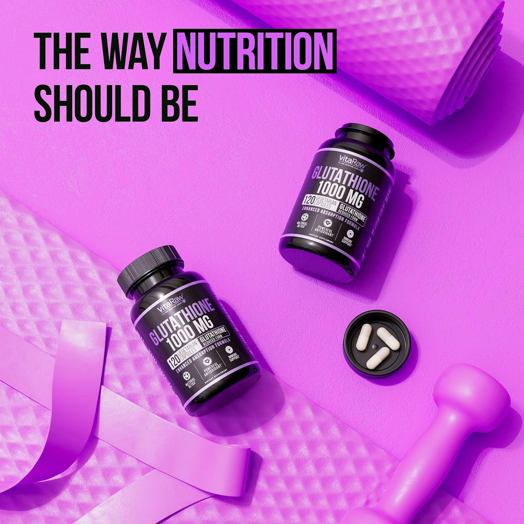 VitaRaw glutathione for energy boost