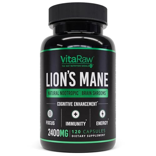 VitaRaw lion's mane health benefits