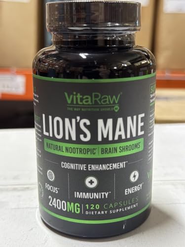 VitaRaw lion's mane stress relief