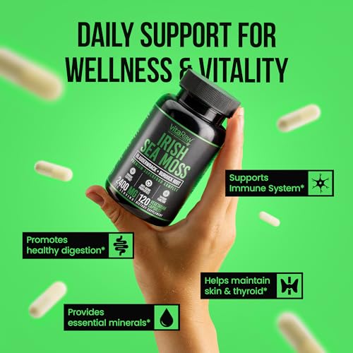 VitaRaw sea moss for immune support