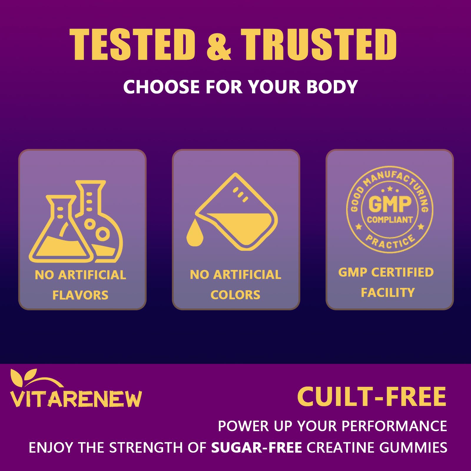 VITARENEW gummies for workout performance