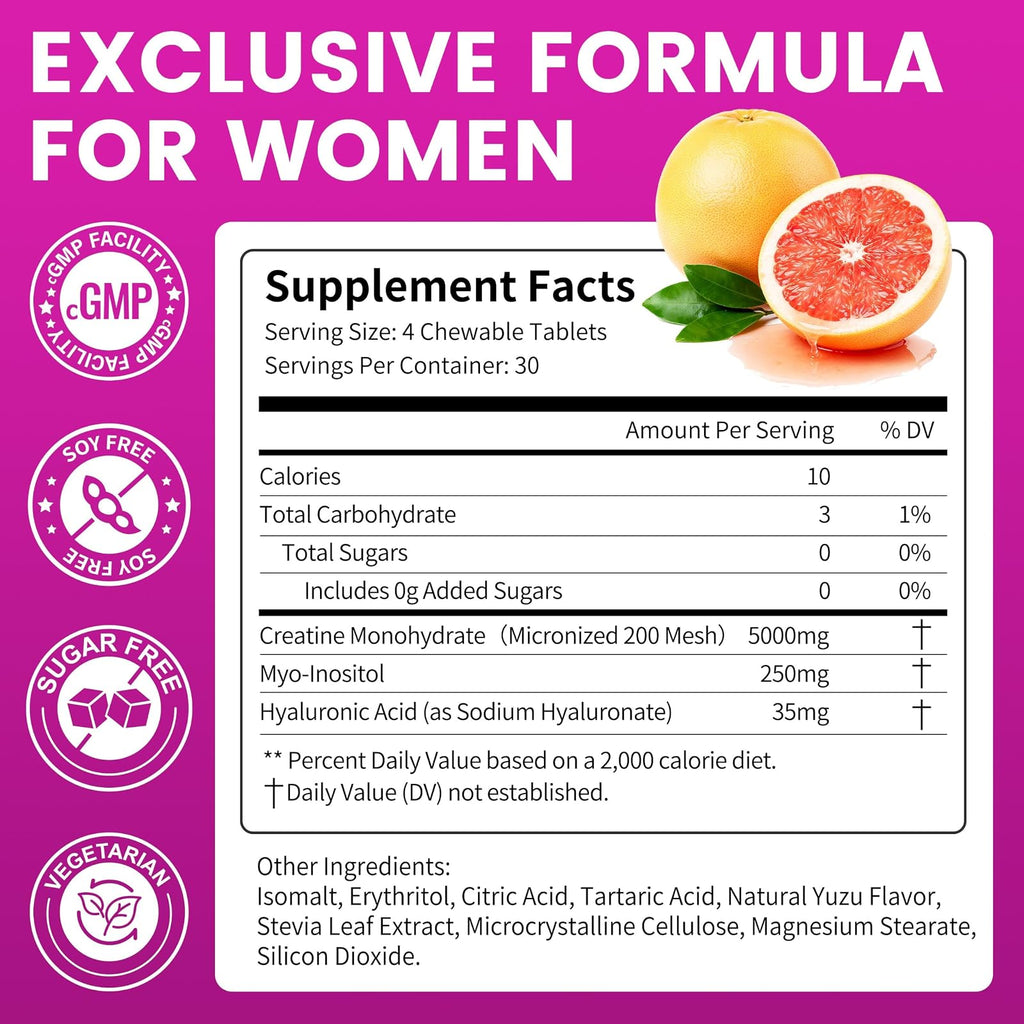 Vitarevive creatine monohydrate tablets