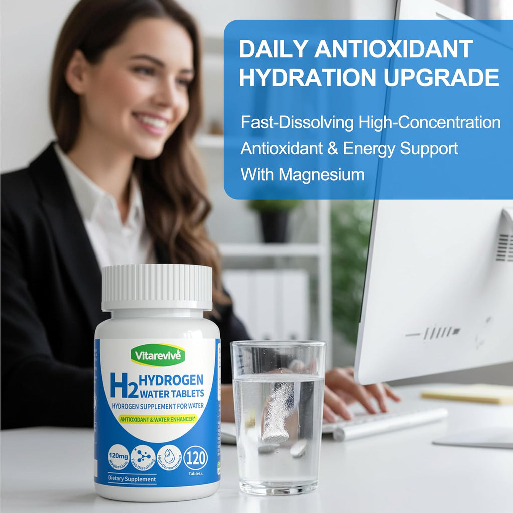 VitaReVive hydrogen tablets for wellness
