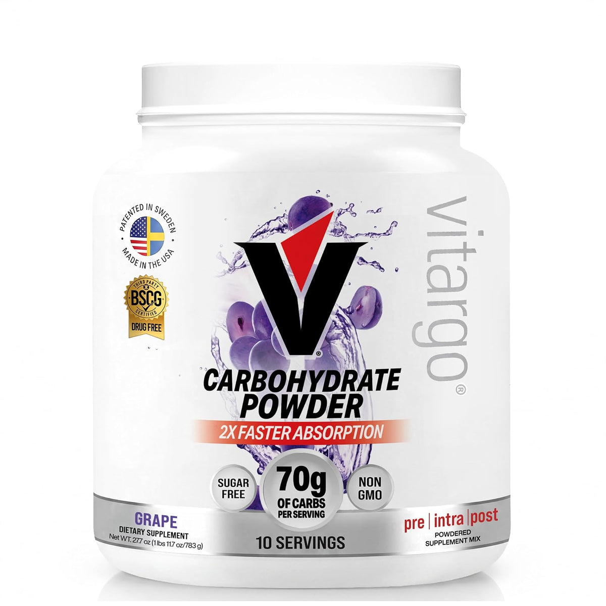 Vitargo grape carbohydrate powder