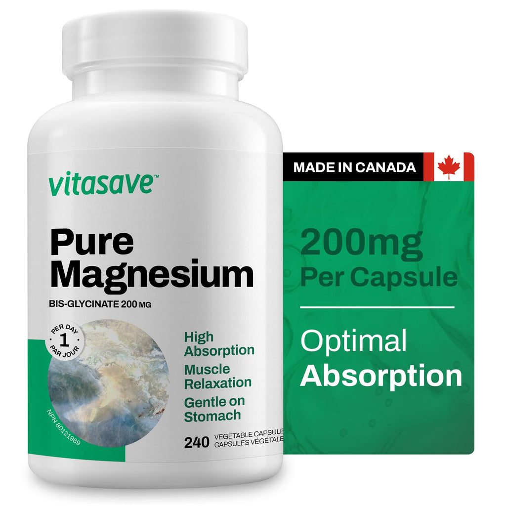 Vitasave magnesium bisglycinate for sleep
