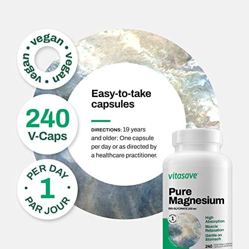 Vitasave magnesium capsules for energy