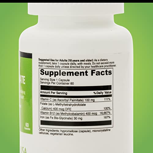 VitaScience iron bis-glycinate benefits