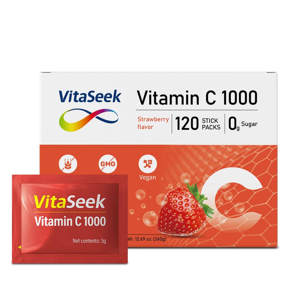 VitaSeek Vitamin C powder packets