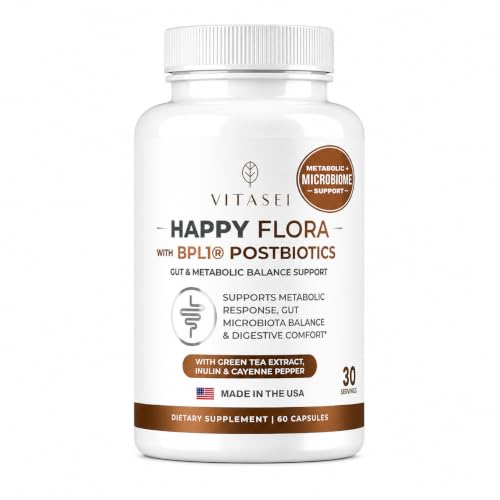 VITASEI Happy Flora postbiotic capsules