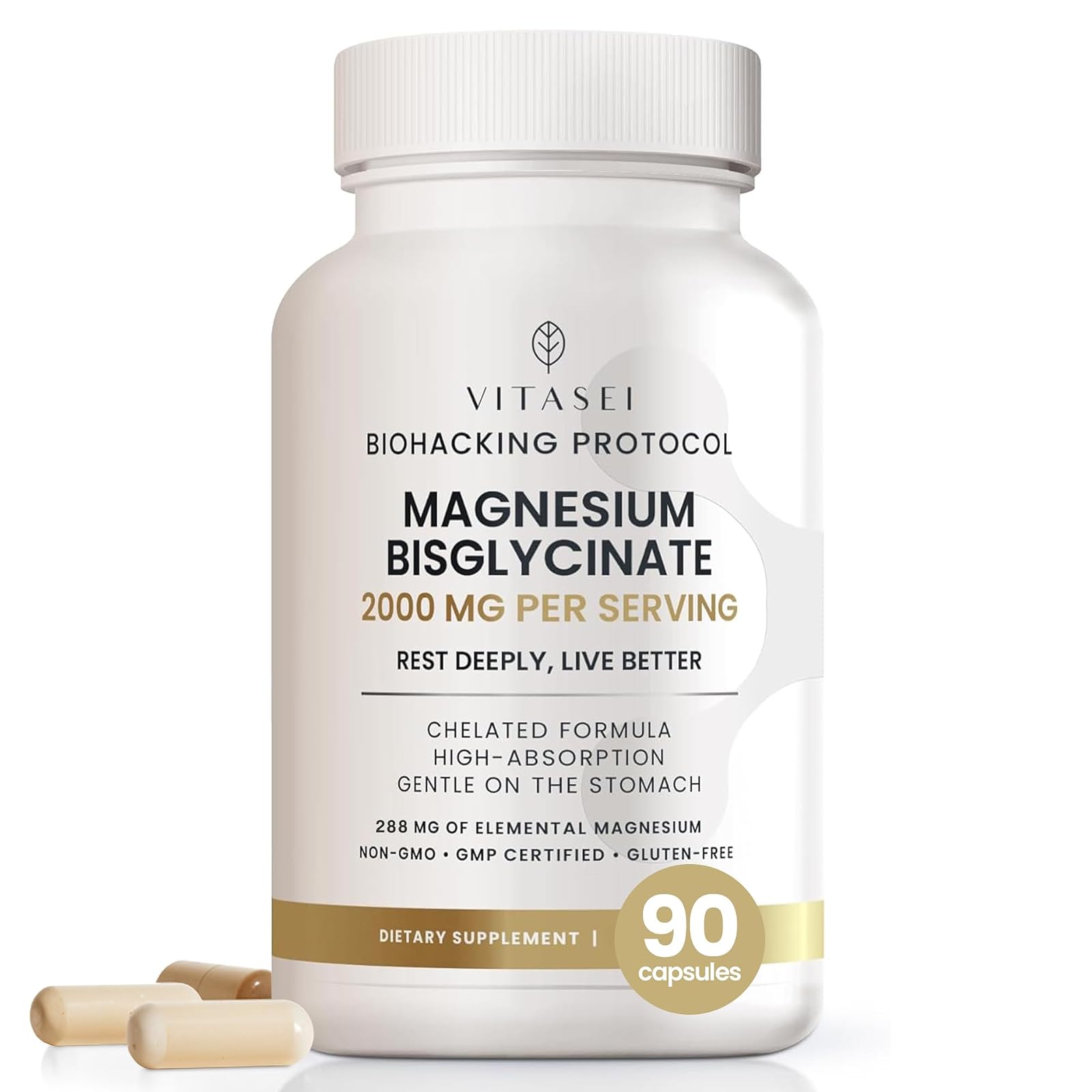 VITASEI magnesium bisglycinate capsules
