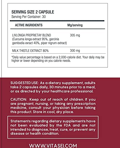 VITASEI milk thistle health benefits