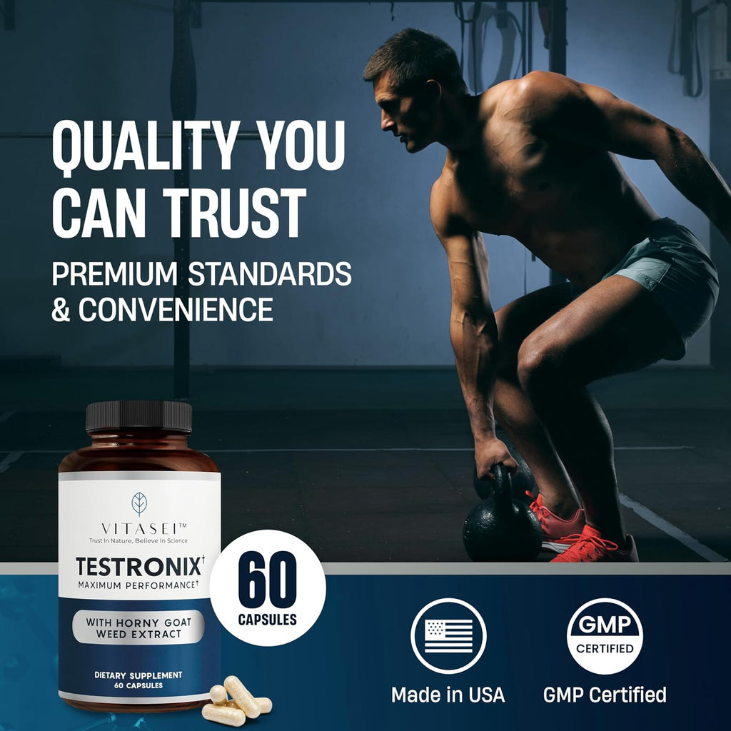 VITASEI Testronix for energy and strength