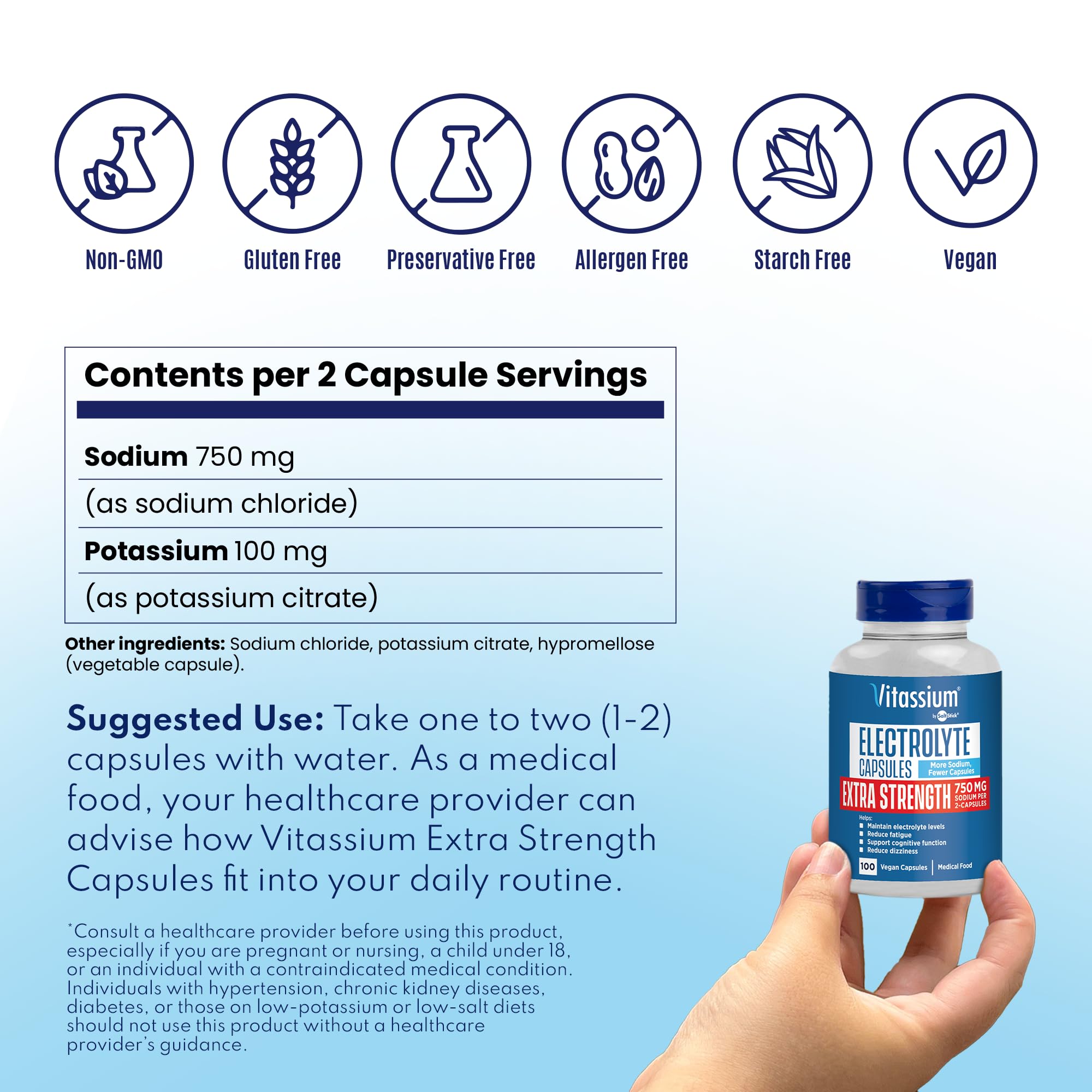 Vitassium extra strength for daily use