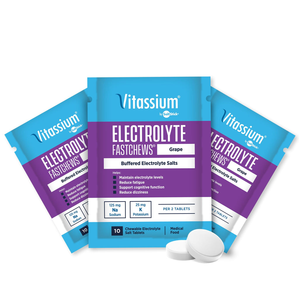 Vitassium FastChews grape electrolyte supplement