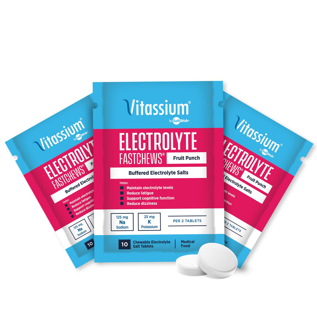 Vitassium FastChews sodium electrolyte chews