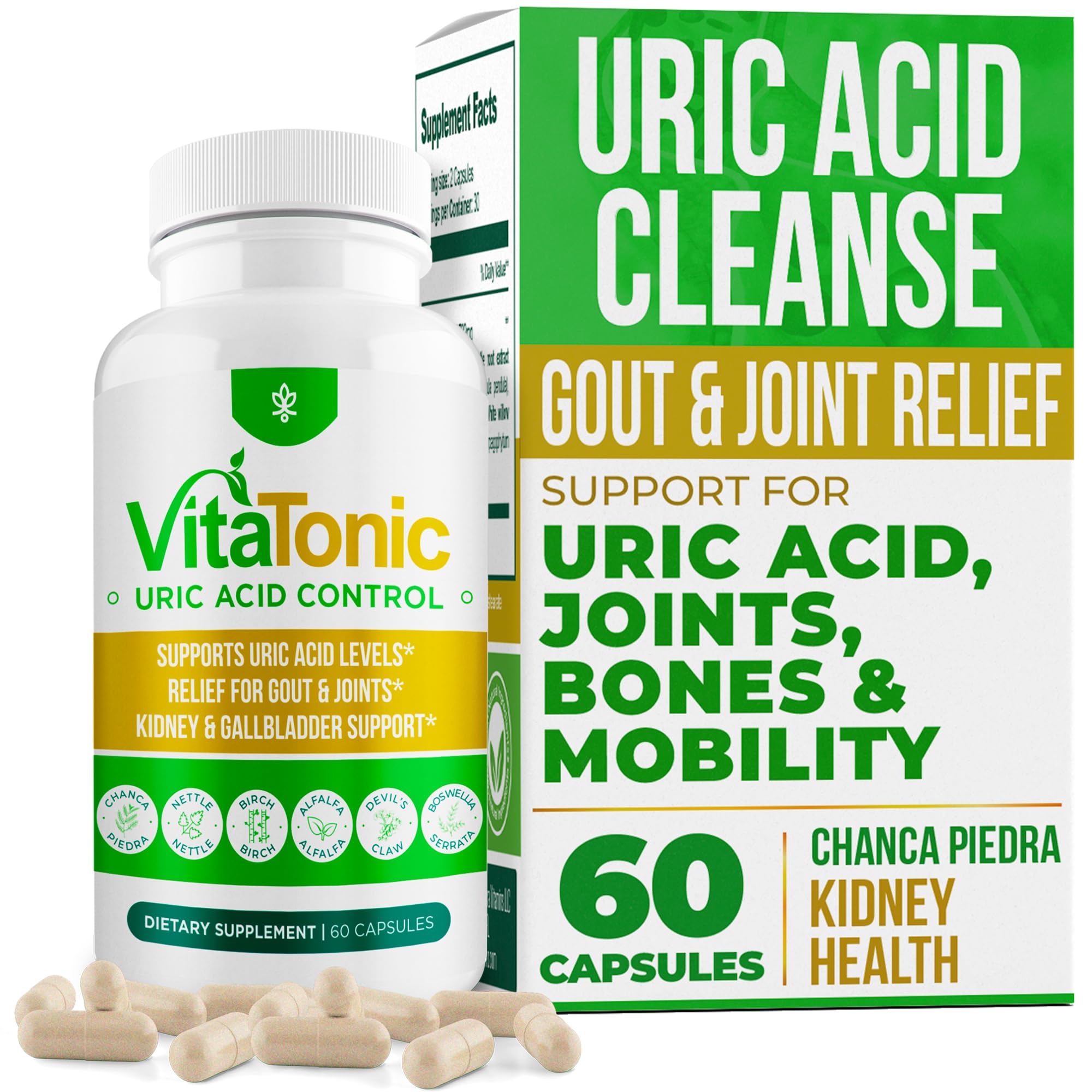 Vitatonic uric acid balancing aid