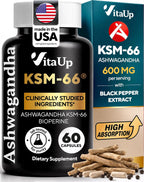 VitaUp Ashwagandha KSM 66 benefits