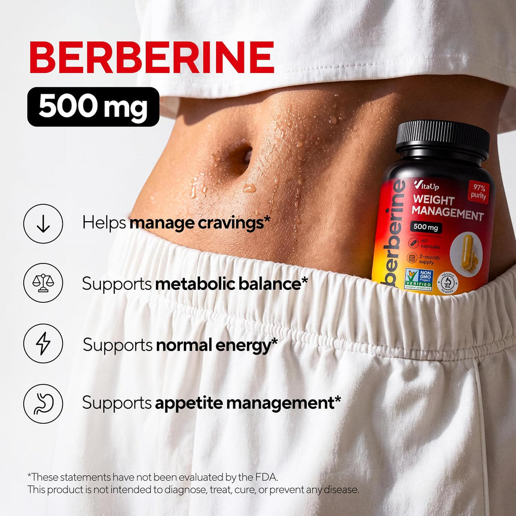 VitaUp berberine for healthy digestion
