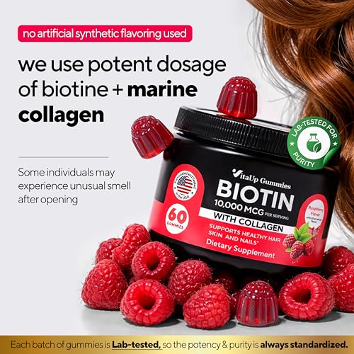 VitaUp biotin for vibrant skin