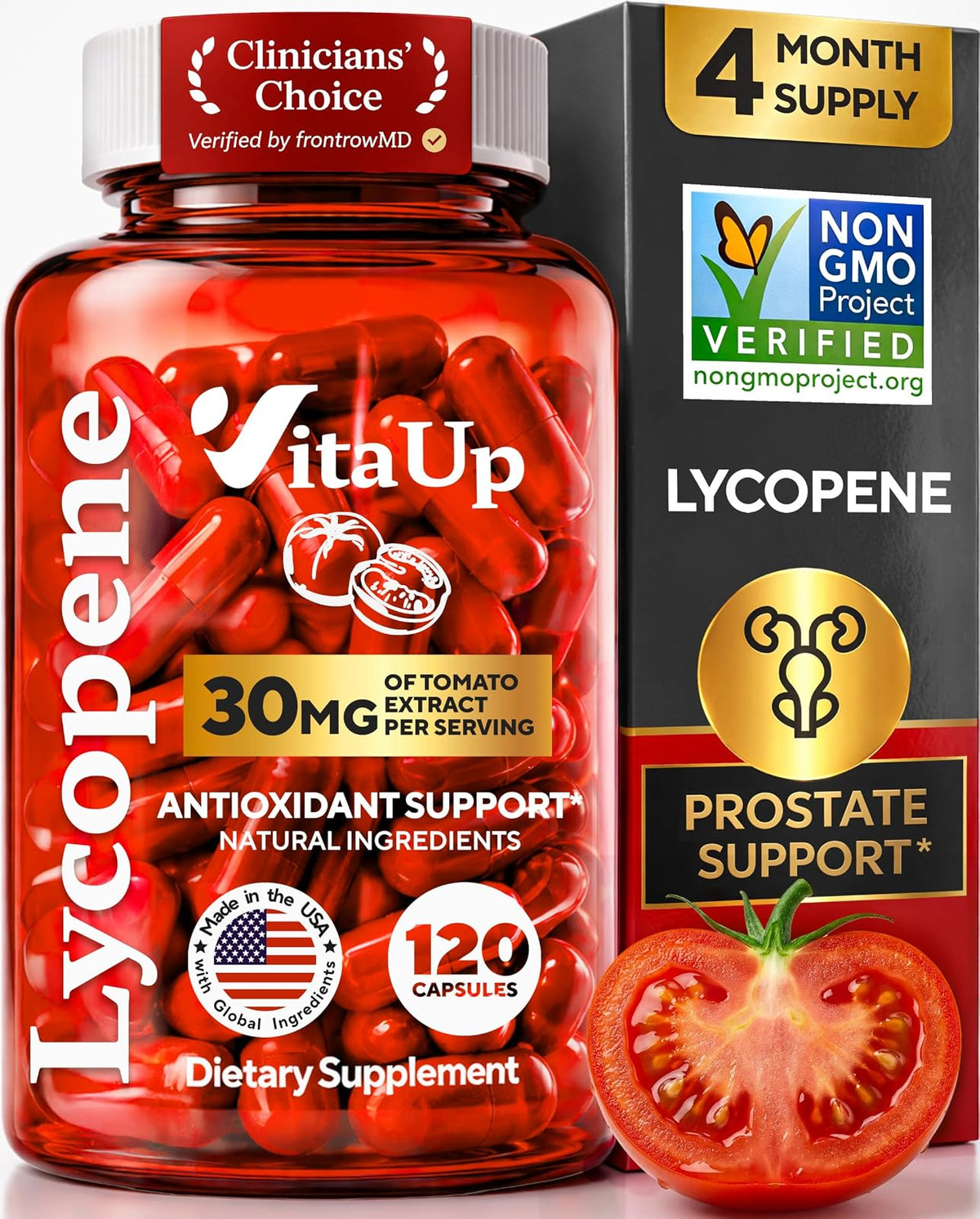 VitaUp Lycopene antioxidant capsules