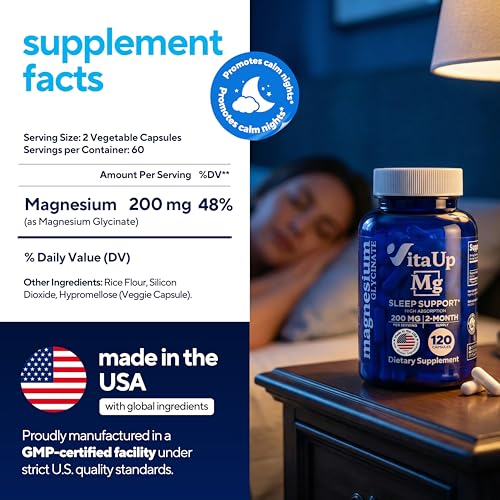 VitaUp magnesium capsules for muscle support