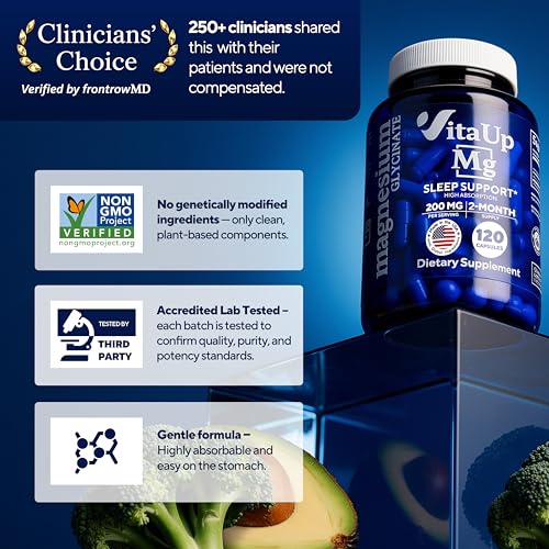 VitaUp magnesium for improved sleep quality