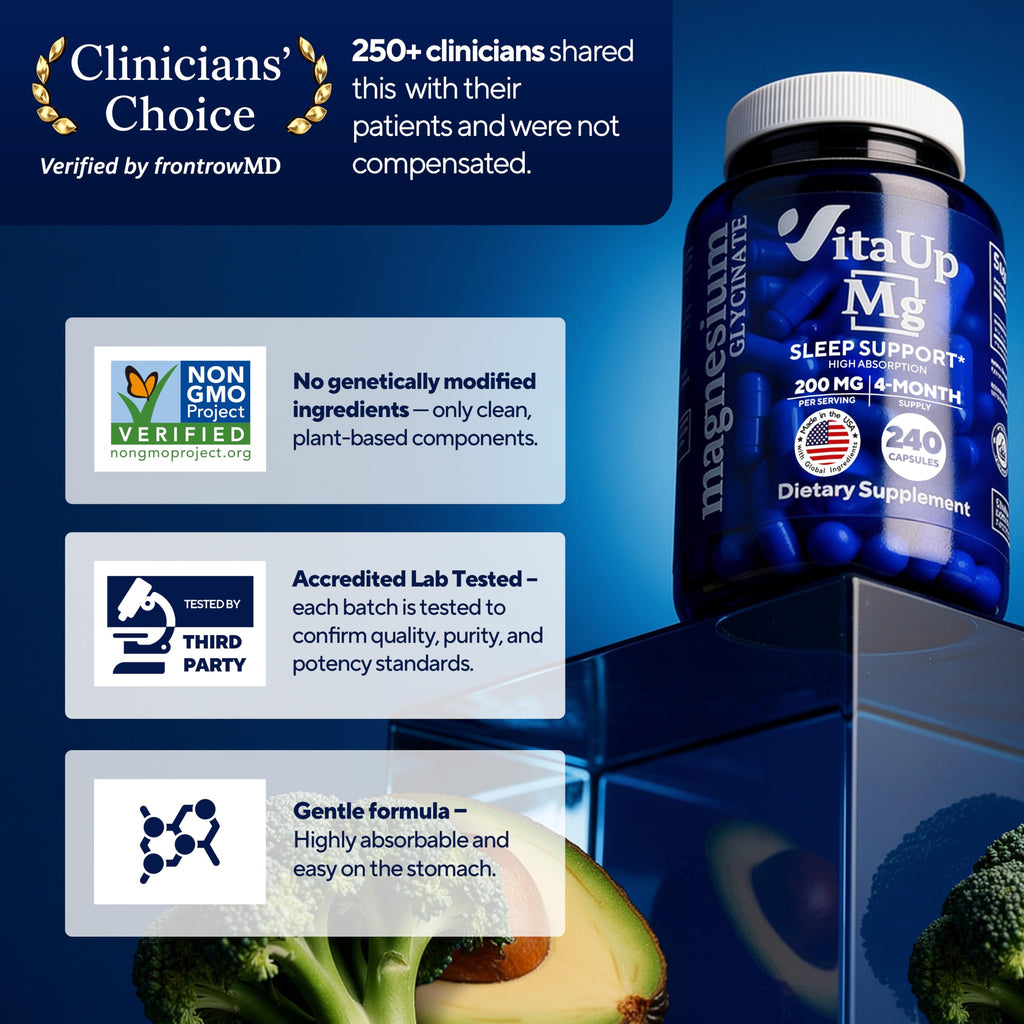 VitaUp magnesium for overall health