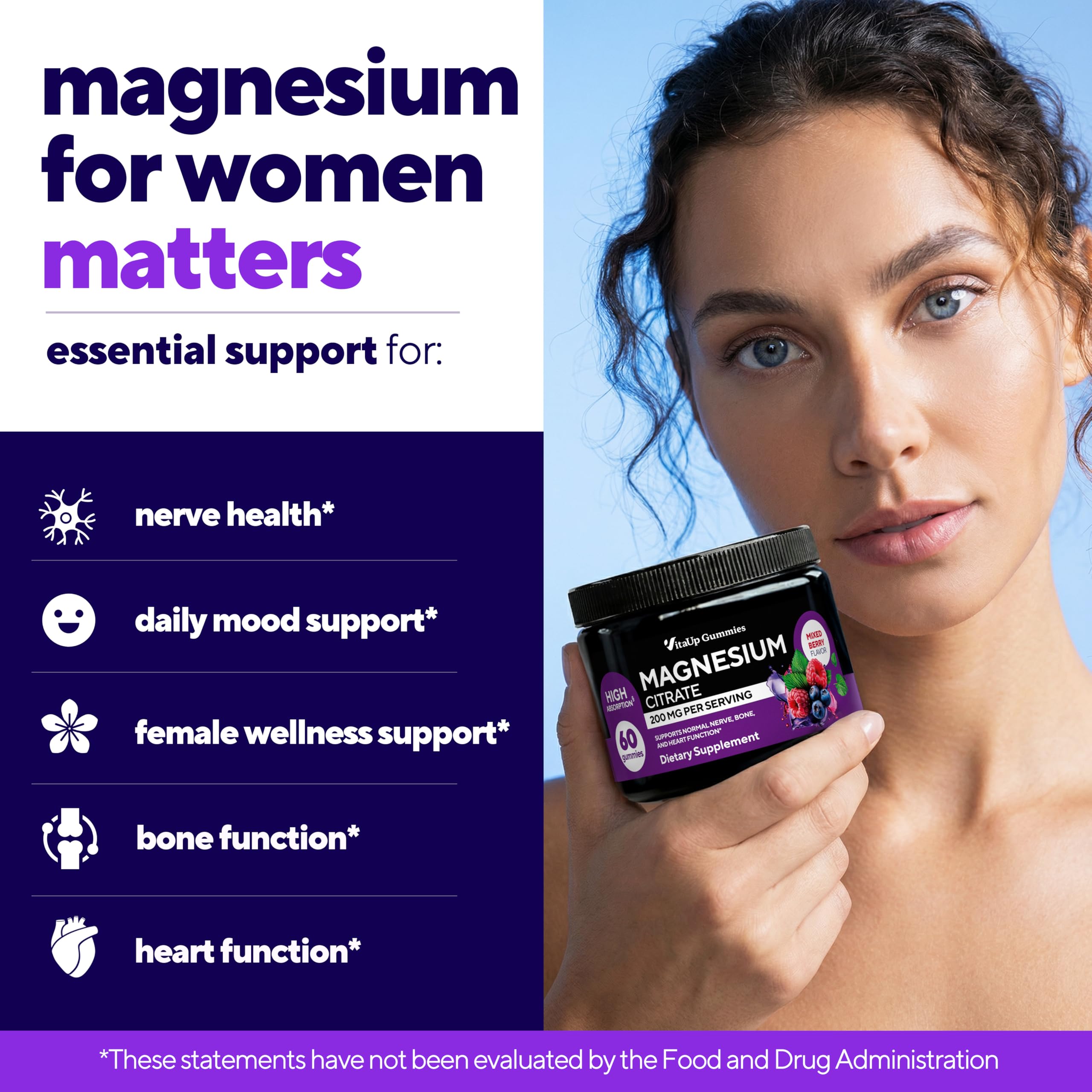 VitaUp magnesium for stress relief