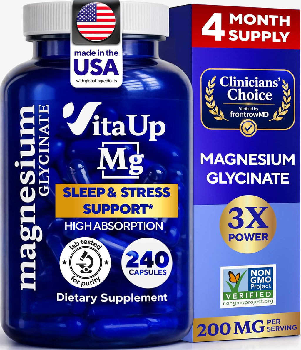 VitaUp magnesium glycinate capsules
