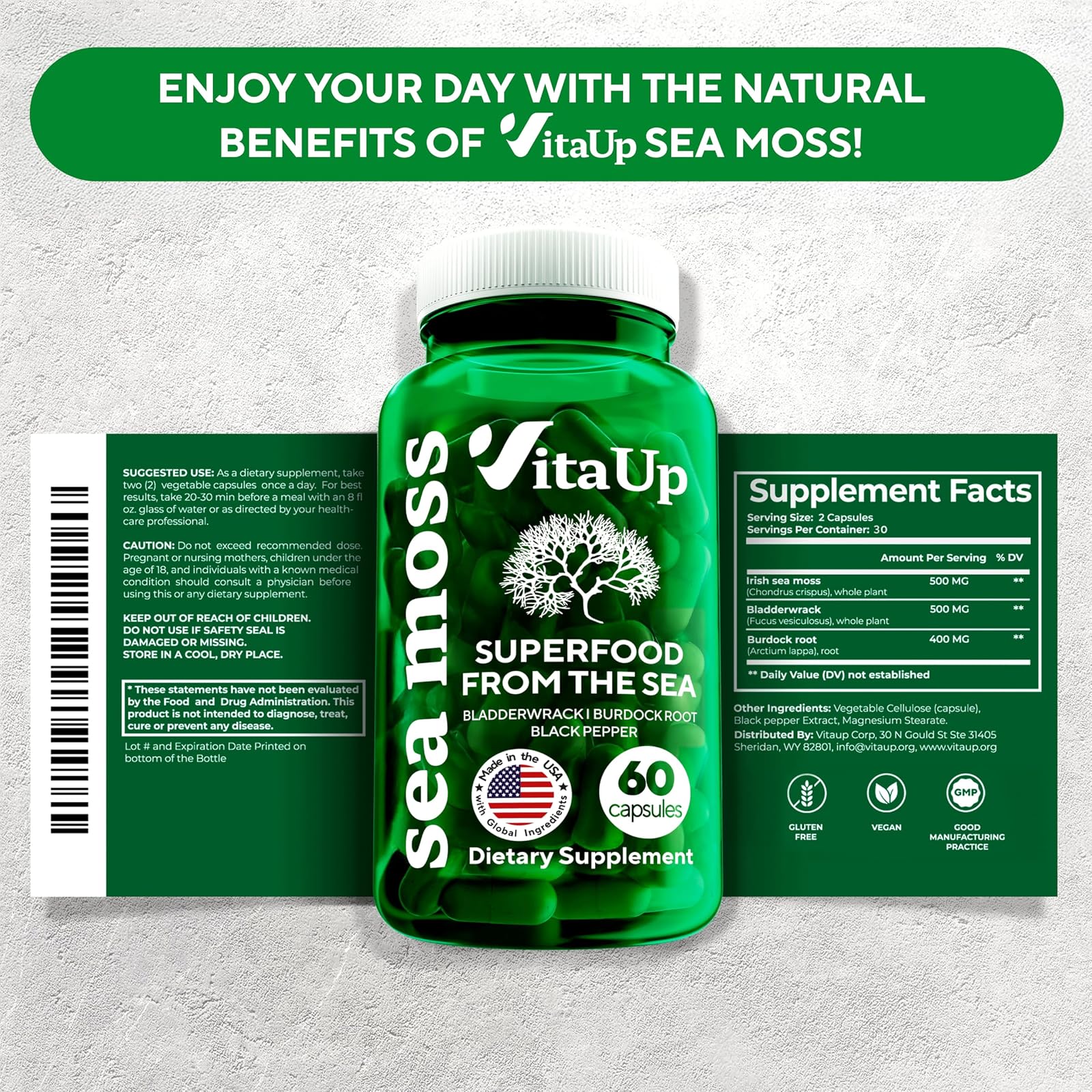 VitaUp multivitamin for seniors' vitality