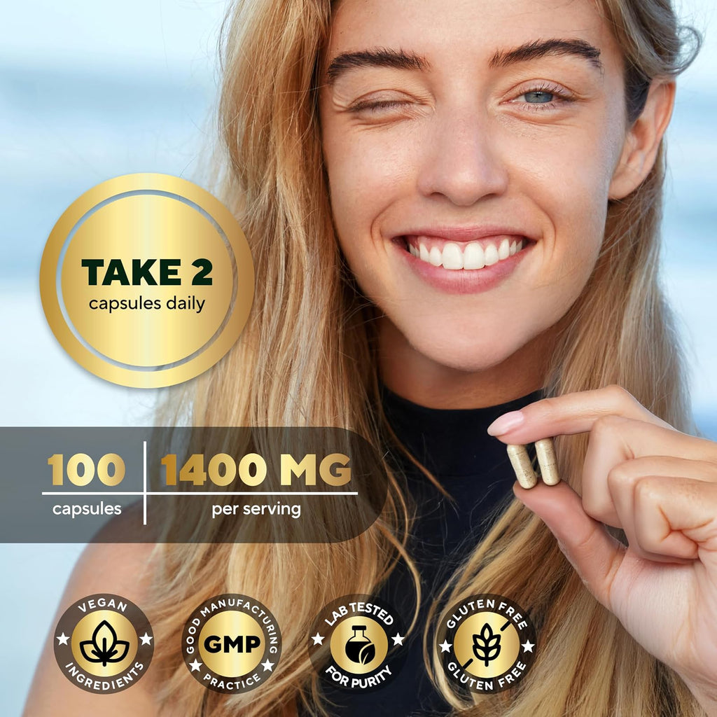 VitaUp sea moss capsules for immune support