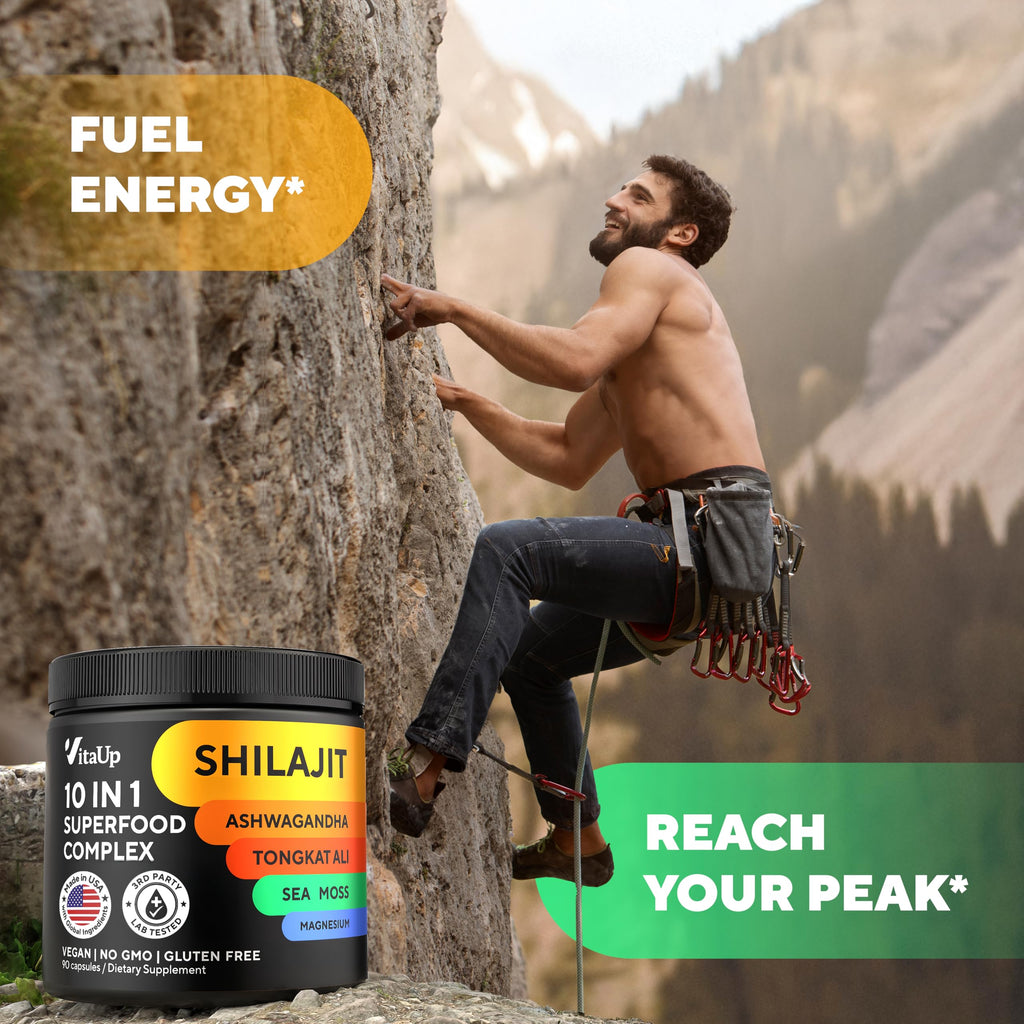 VitaUp shilajit capsules for men