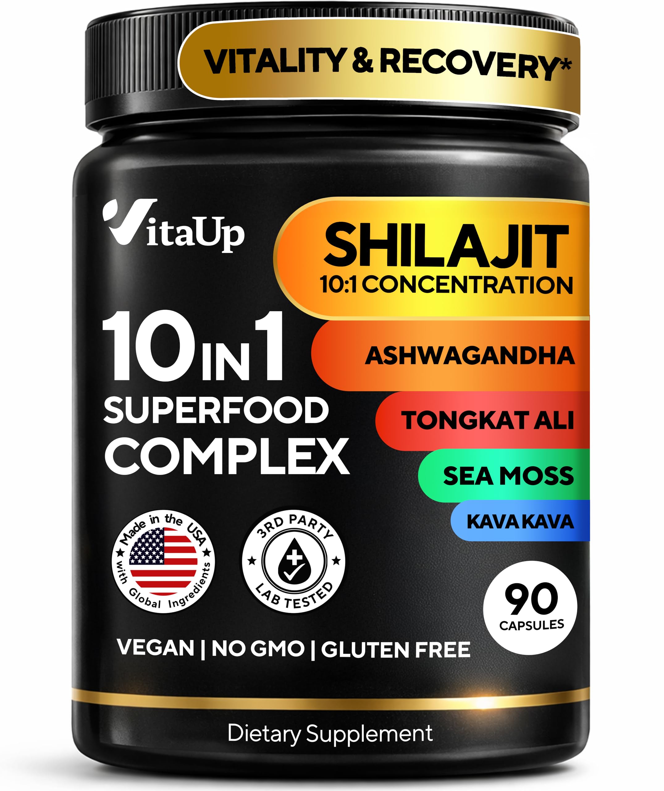 VitaUp shilajit capsules for vitality