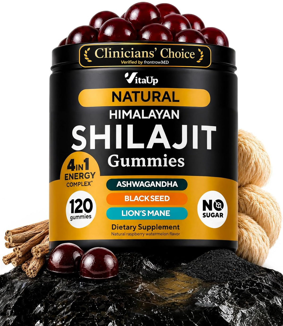 VitaUp sugar free shilajit gummies